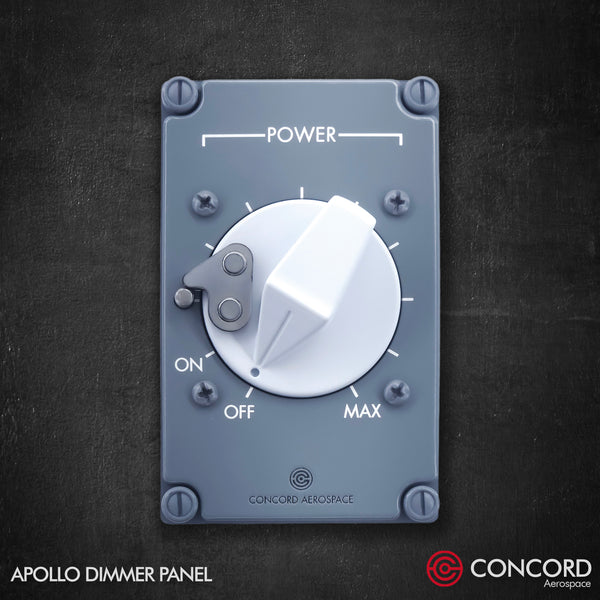 APOLLO LIGHT SWITCH PANEL WALLPLATE WITH SINGLE POLE TOGGLE CONCORD ...