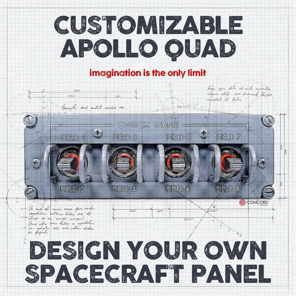 CUSTOMIZABLE APOLLO QUAD PANEL – Concord Aerospace
