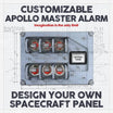 CUSTOMIZABLE APOLLO MASTER ALARM PANEL – Concord Aerospace