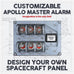 CUSTOMIZABLE APOLLO MASTER ALARM PANEL – Concord Aerospace