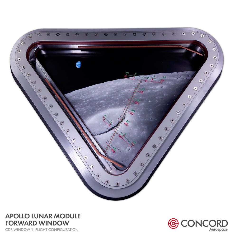 APOLLO LUNAR MODULE FORWARD WINDOW – Flight Configuration – Concord ...