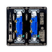 APOLLO LIGHT SWITCH PANEL WALLPLATES SINGLE DOUBLE TRIPLE QUAD GANG ...