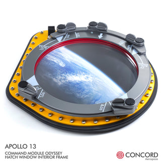 APOLLO 13 COMMAND MODULE ODYSSEY HATCH WINDOW – Concord Aerospace
