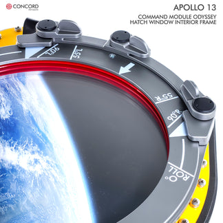 APOLLO 13 COMMAND MODULE ODYSSEY HATCH WINDOW – Concord Aerospace