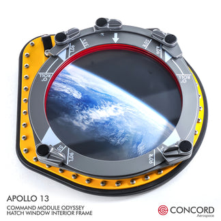 APOLLO 13 COMMAND MODULE ODYSSEY HATCH WINDOW – Concord Aerospace