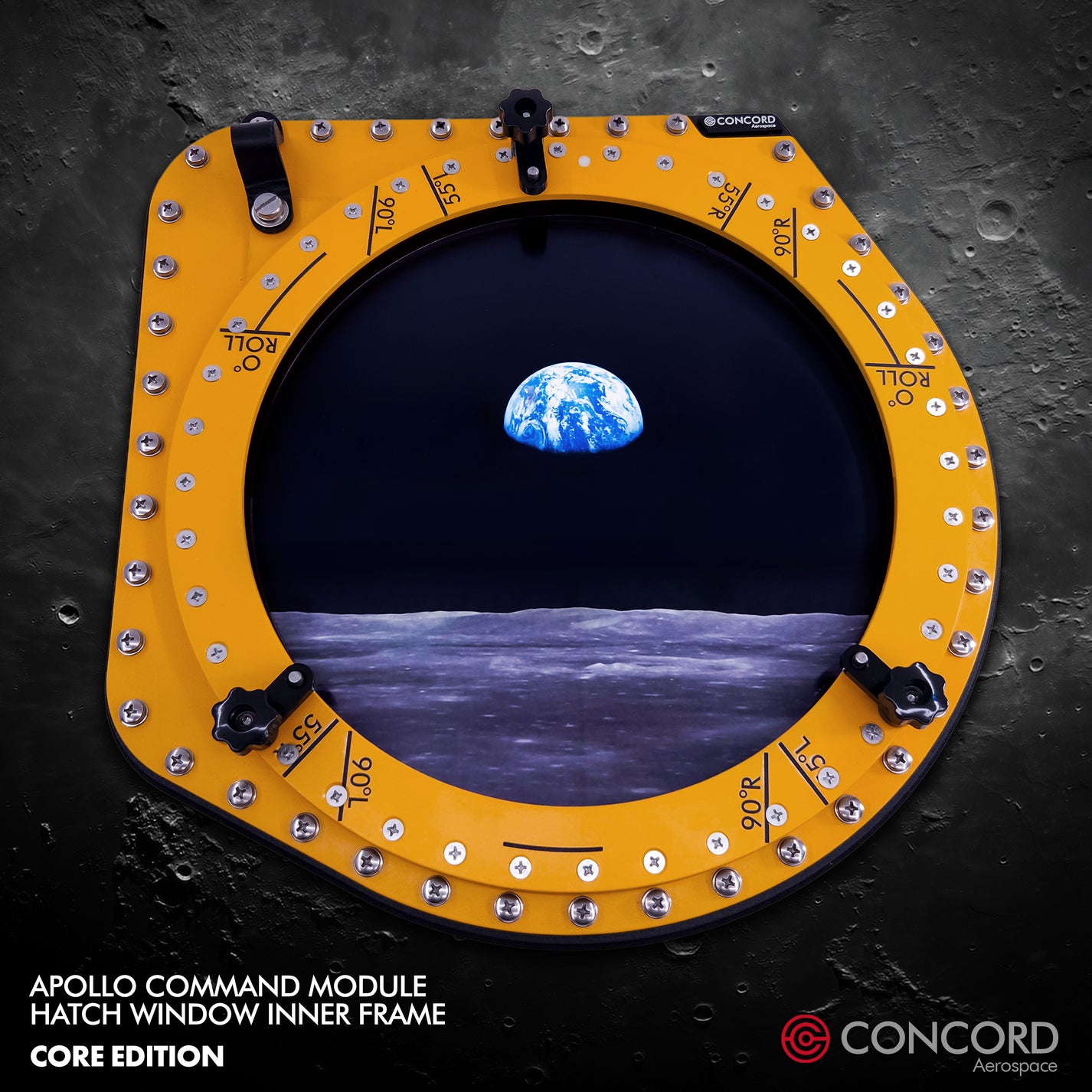 APOLLO COMMAND MODULE HATCH WINDOW — CORE EDITION BY CONCORD AEROSPACE ...