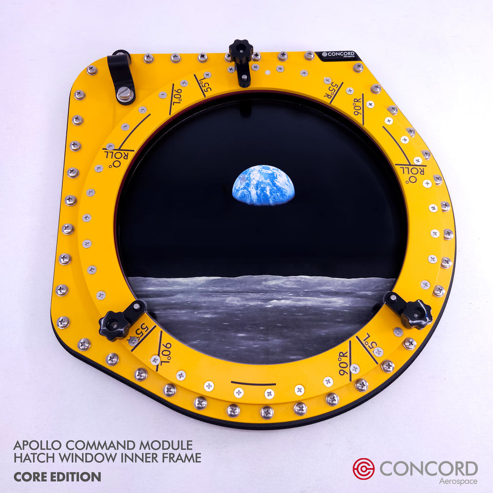 APOLLO COMMAND MODULE HATCH WINDOW — CORE EDITION BY CONCORD AEROSPACE ...