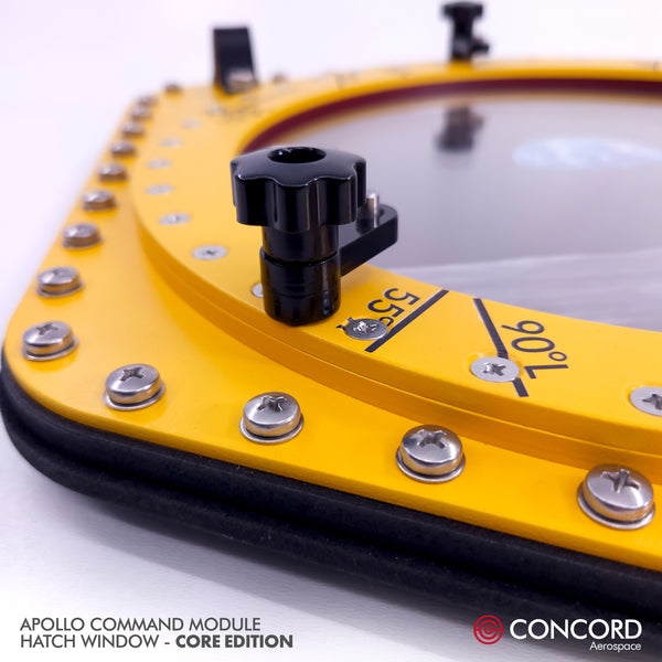 APOLLO COMMAND MODULE HATCH WINDOW — CORE EDITION BY CONCORD AEROSPACE ...