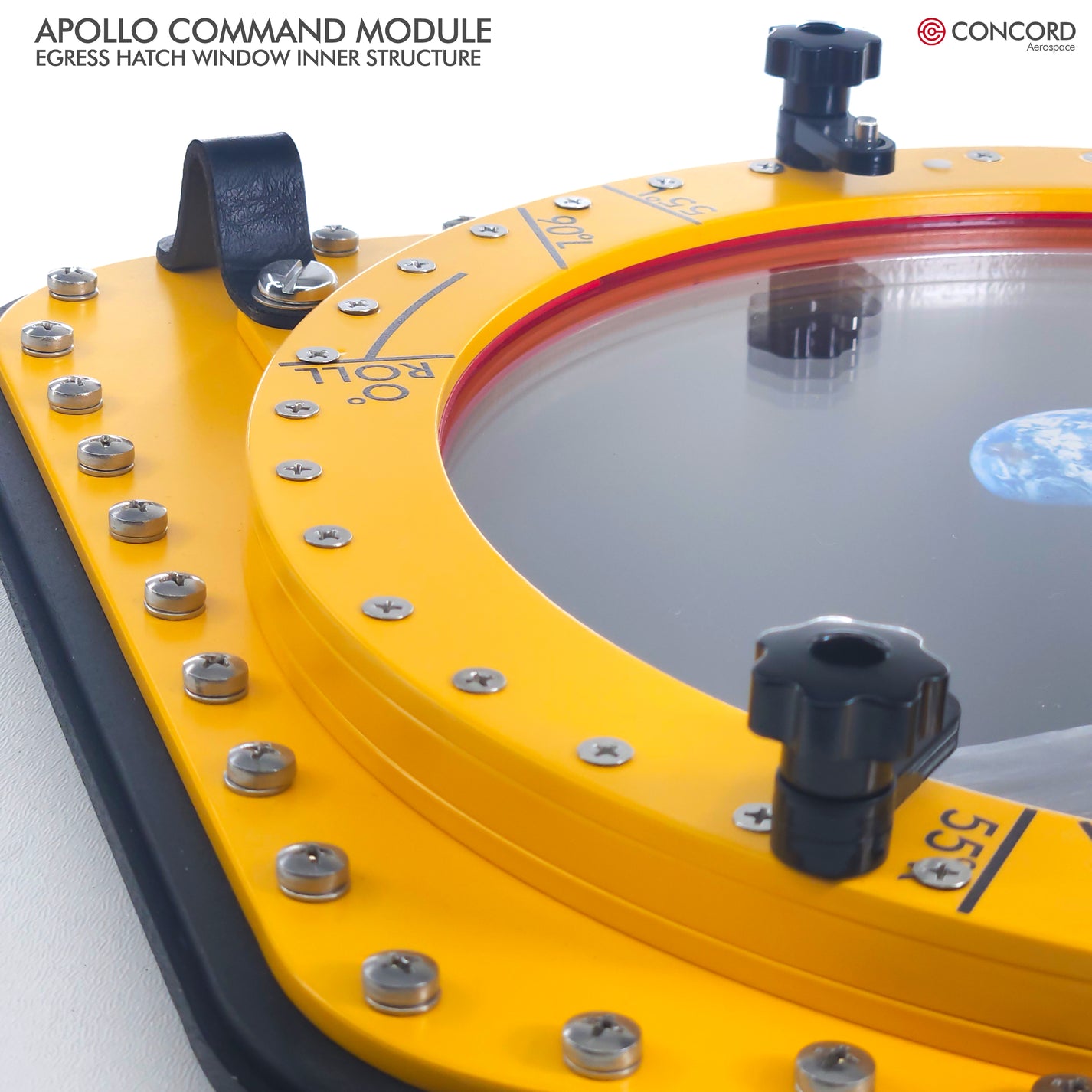 APOLLO COMMAND MODULE HATCH WINDOW - INNER STRUCTURE FRAME – Concord ...