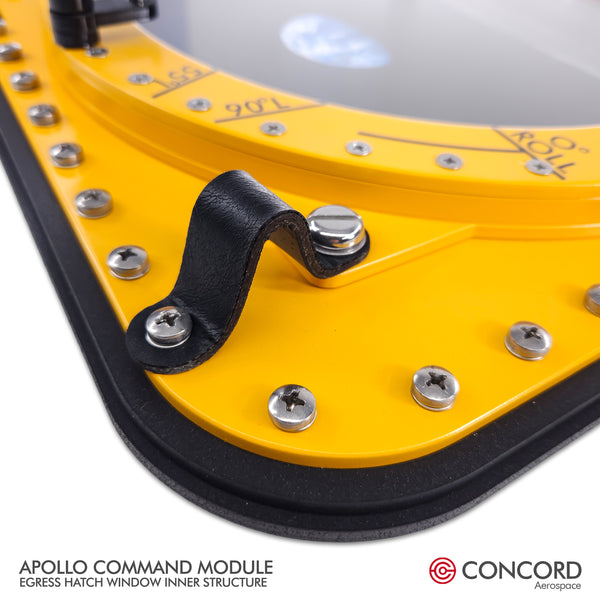 APOLLO COMMAND MODULE HATCH WINDOW - INNER STRUCTURE FRAME – Concord Aerospace
