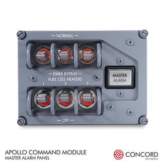 APOLLO COMMAND MODULE MASTER ALARM PANEL – Concord Aerospace