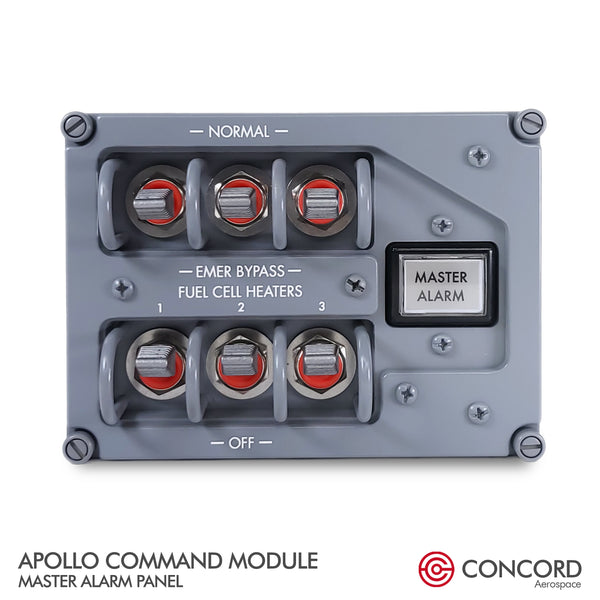 APOLLO COMMAND MODULE MASTER ALARM PANEL – Concord Aerospace