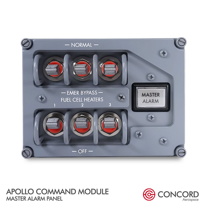 APOLLO COMMAND MODULE MASTER ALARM PANEL – Concord Aerospace