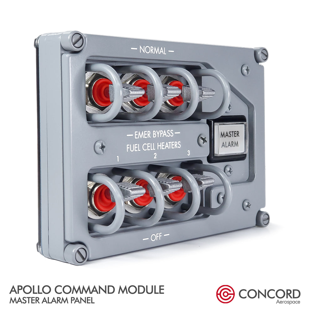 APOLLO COMMAND MODULE MASTER ALARM PANEL – Concord Aerospace