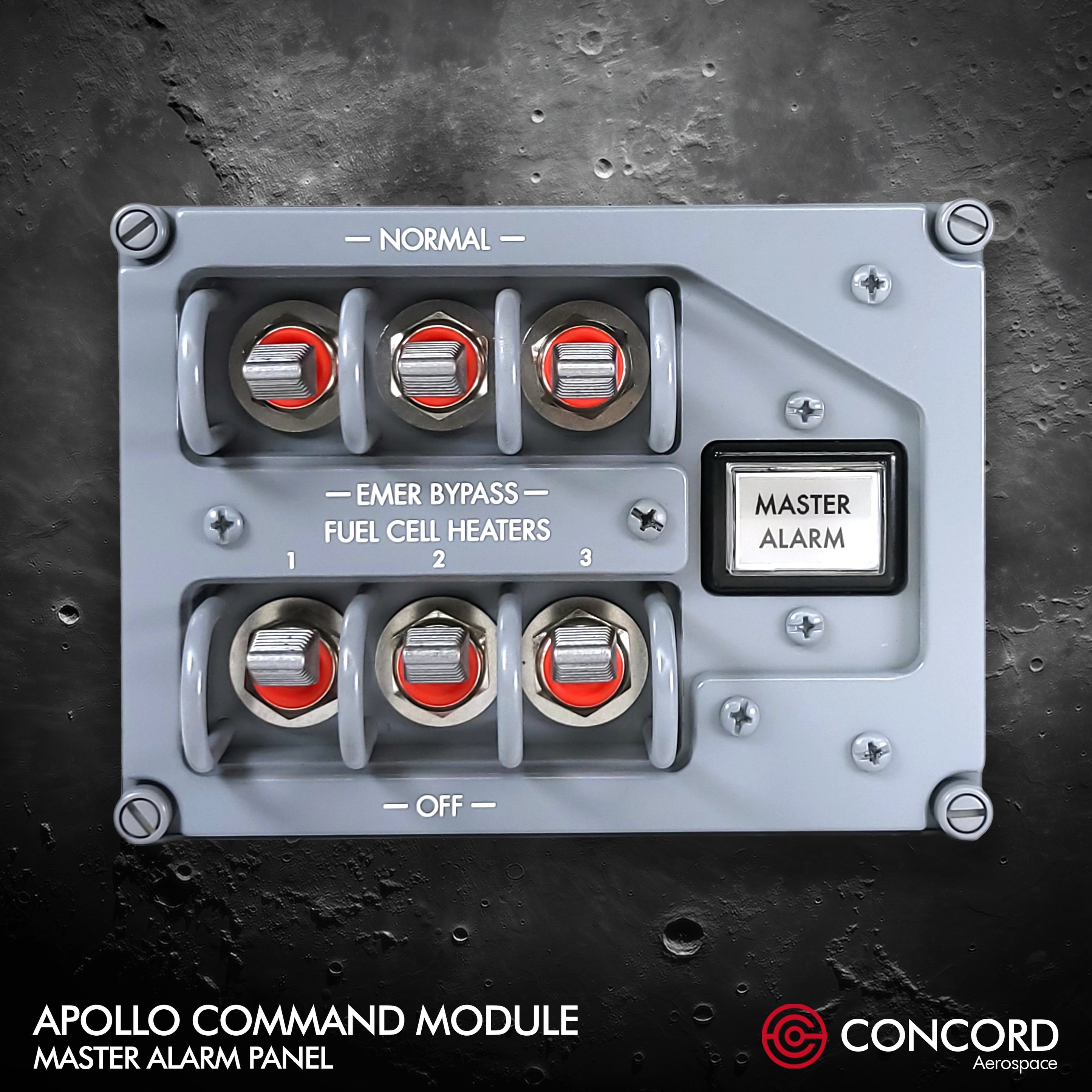 APOLLO COMMAND MODULE MASTER ALARM PANEL – Concord Aerospace