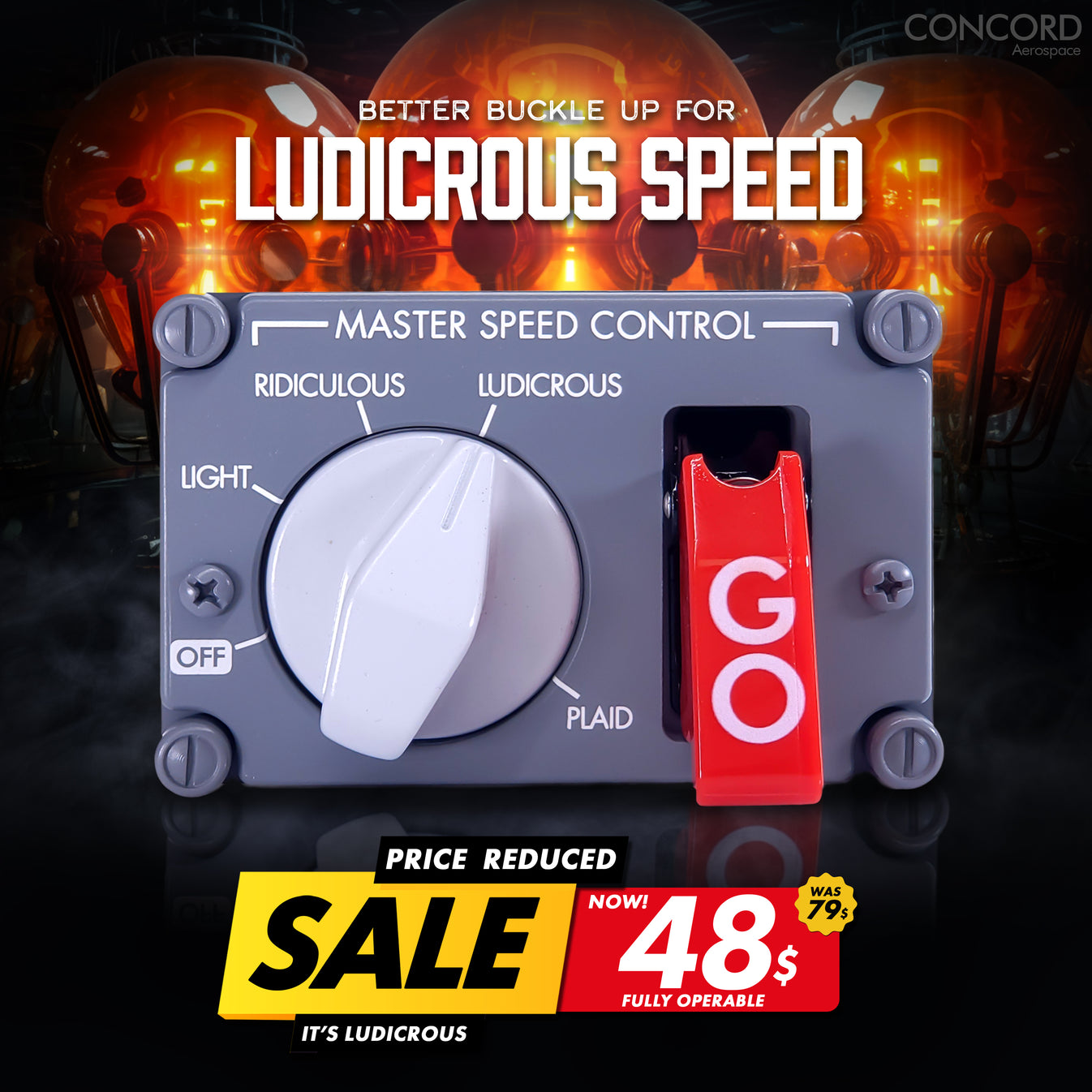 LUDICROUS SPEED PANEL – Concord Aerospace