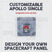 CUSTOMIZABLE APOLLO SINGLE SWITCH PANEL – Concord Aerospace