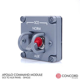 APOLLO COMMAND MODULE SINGLE SWITCH PANEL - SCE to AUX – Concord Aerospace