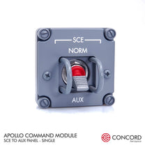 APOLLO COMMAND MODULE SINGLE SWITCH PANEL - SCE to AUX – Concord Aerospace