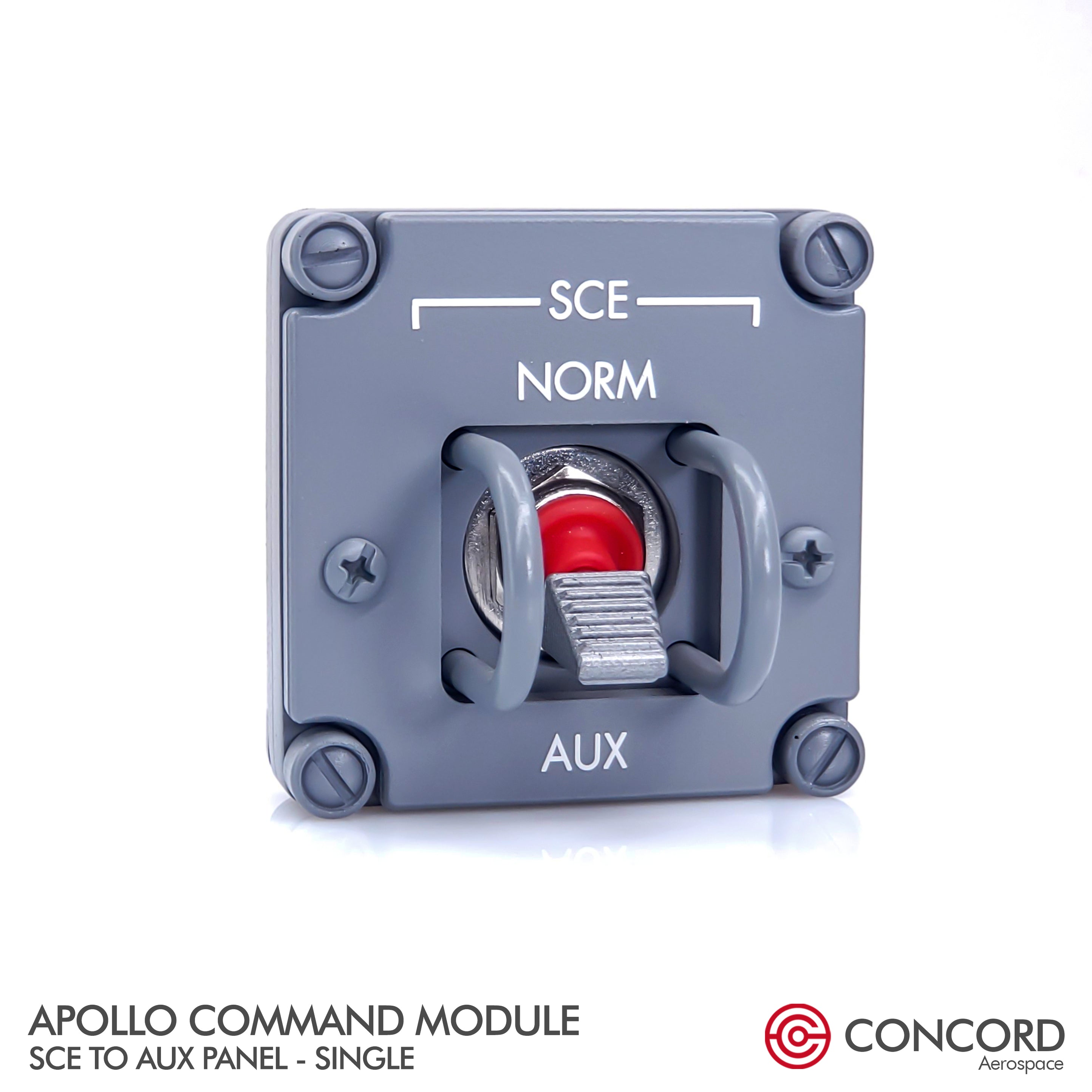 APOLLO COMMAND MODULE SINGLE SWITCH PANEL - SCE to AUX – Concord Aerospace