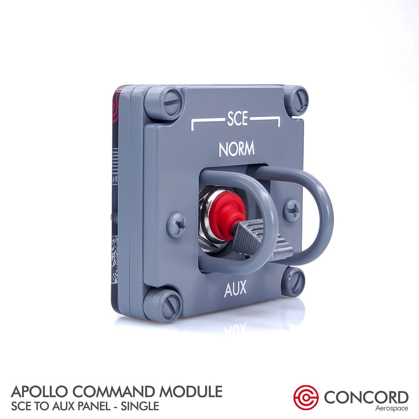 APOLLO COMMAND MODULE SINGLE SWITCH PANEL - SCE to AUX – Concord Aerospace