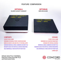 SPACE SHUTTLE THERMAL PROTECTION SYSTEM TILE ASTROCOASTER – Concord ...