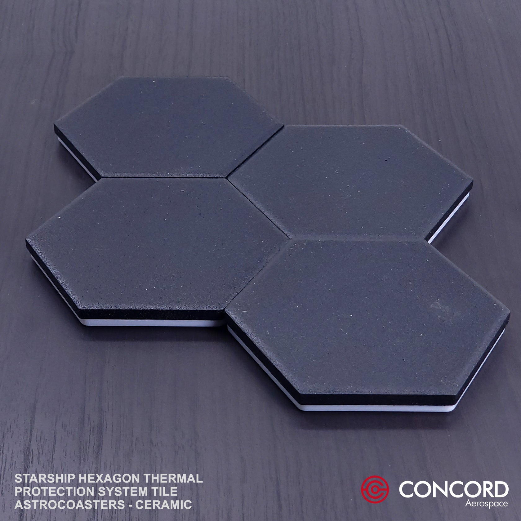 STARSHIP HEXAGON THERMAL PROTECTION SYSTEM TILE ASTROCOASTER – Concord ...