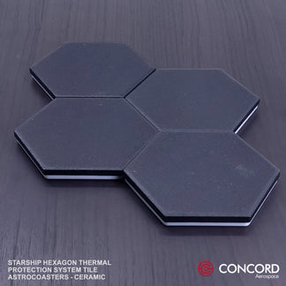 STARSHIP HEXAGON THERMAL PROTECTION SYSTEM TILE ASTROCOASTER – Concord ...