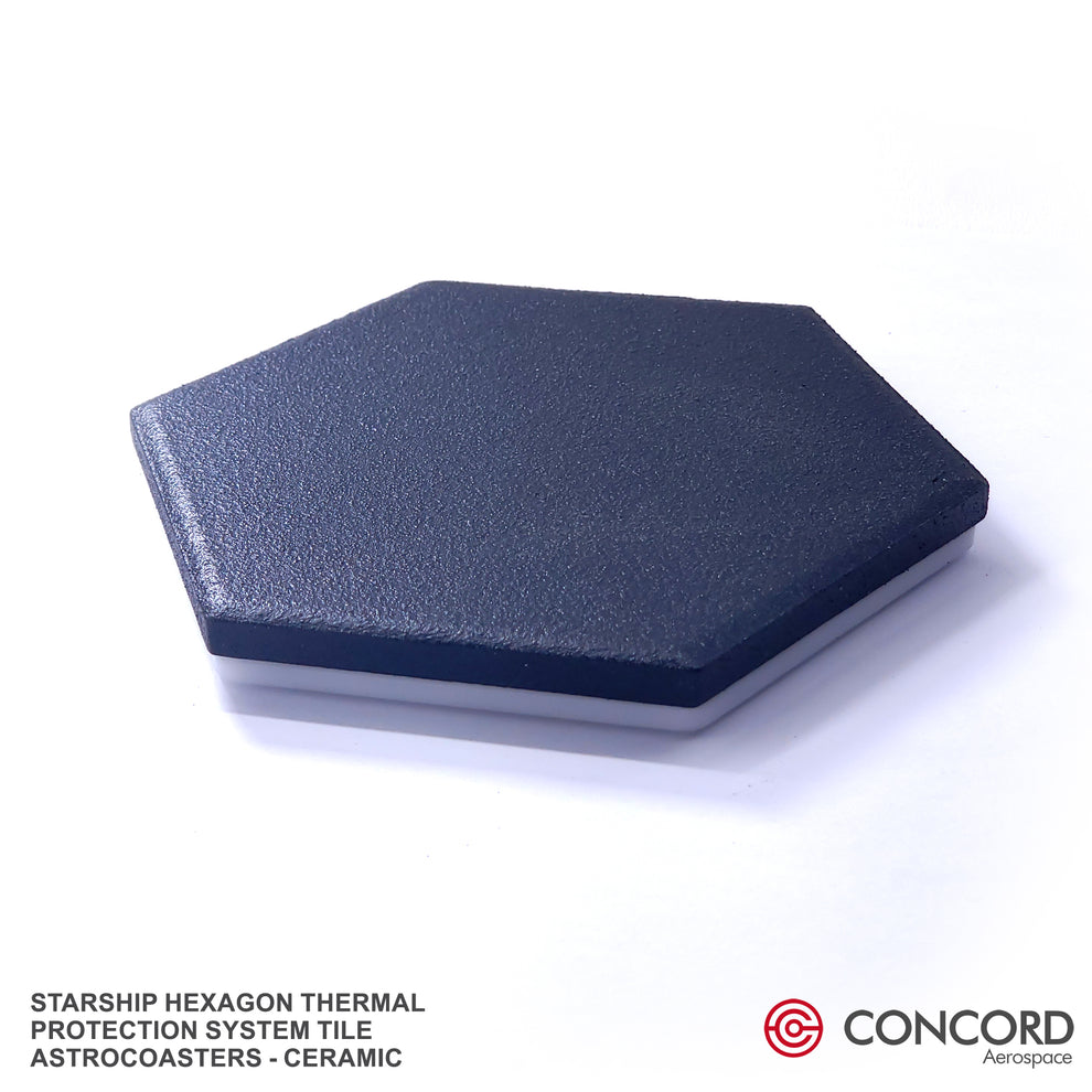 STARSHIP HEXAGON THERMAL PROTECTION SYSTEM TILE ASTROCOASTER – Concord ...