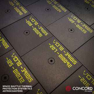 SPACE SHUTTLE THERMAL PROTECTION SYSTEM TILE ASTROCOASTER – Concord ...