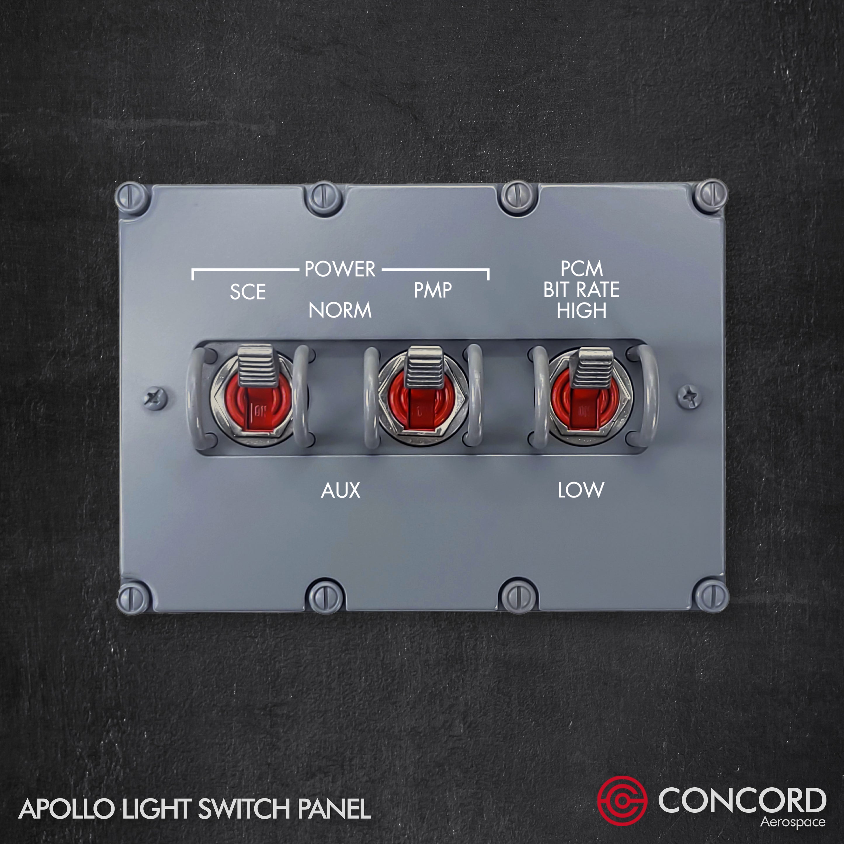 APOLLO LIGHT SWITCH PANEL WALLPLATES SINGLE DOUBLE TRIPLE QUAD GANG ...