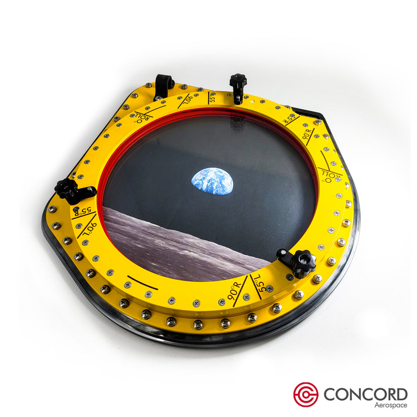 APOLLO COMMAND MODULE HATCH WINDOW - INNER STRUCTURE FRAME – Concord Aerospace