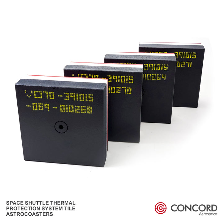 SPACE SHUTTLE THERMAL PROTECTION SYSTEM TILE ASTROCOASTER – Concord ...